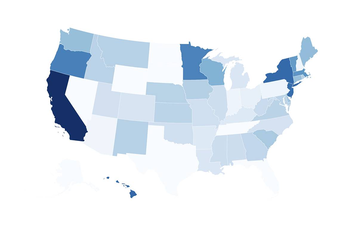 Maximum Marginal State Individual Income Tax Rates - Western CPE