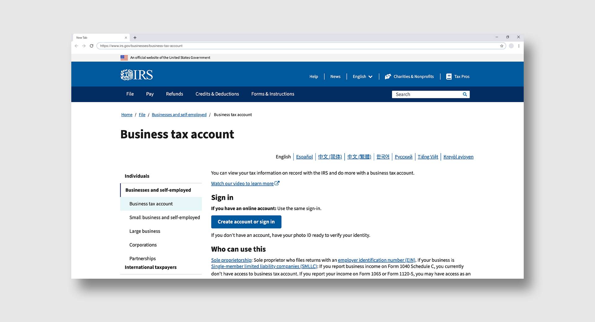 IRS Expands Business Tax Account: What Tax Professionals Need to Know