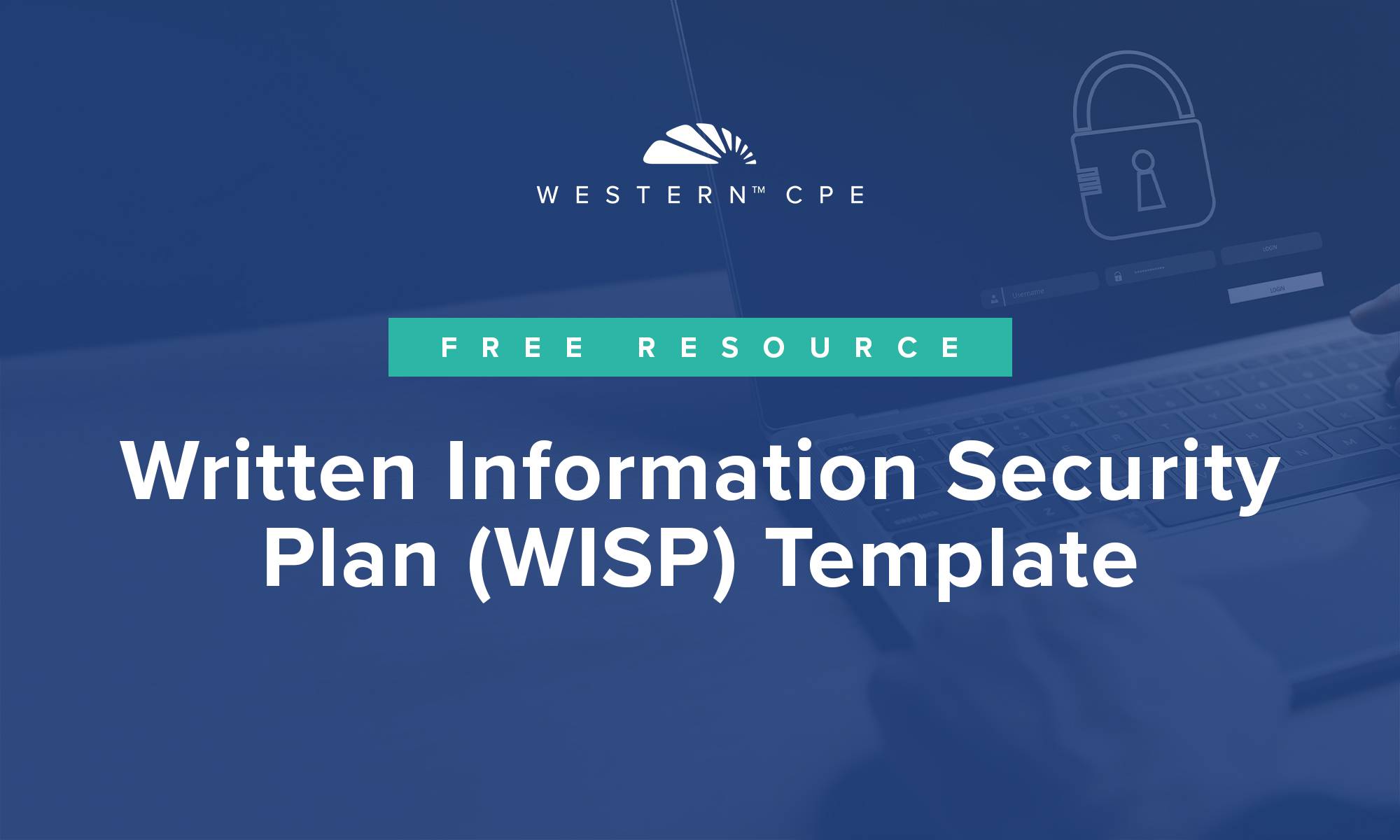 Free WISP Template for Tax Practitioners – Western CPE