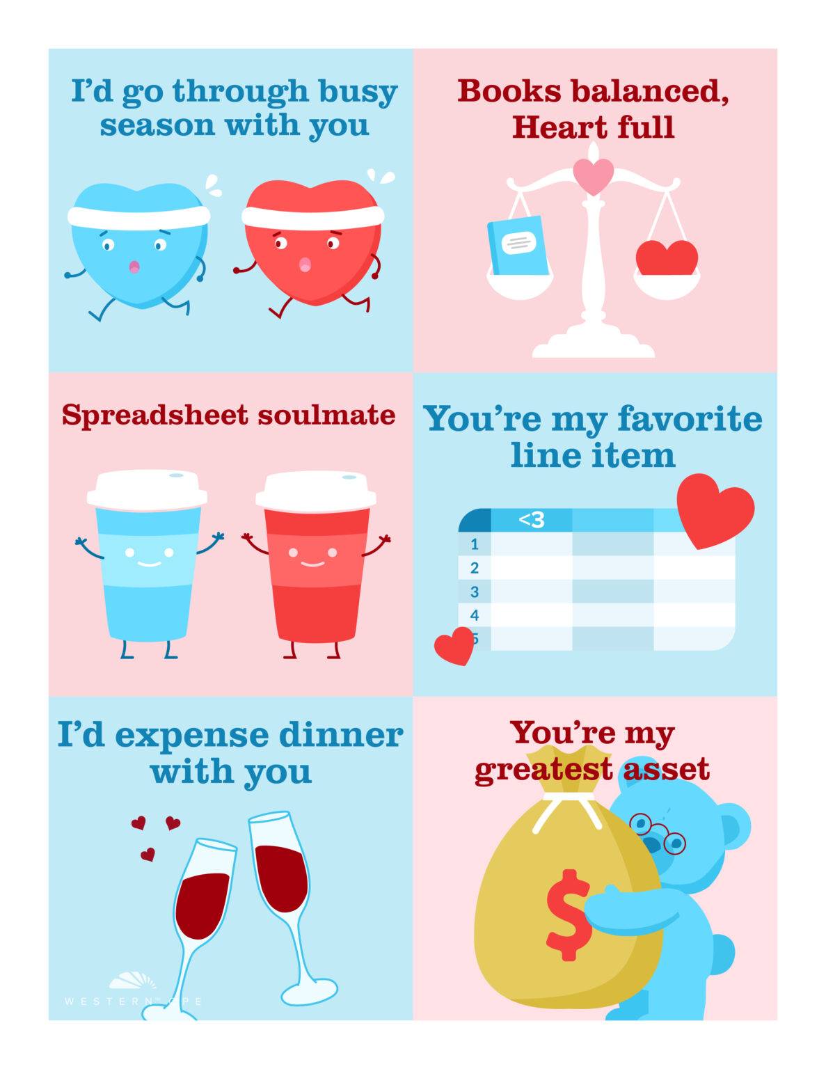 Valentines for Accountants: Free Office-Friendly Cards (Plus a ...